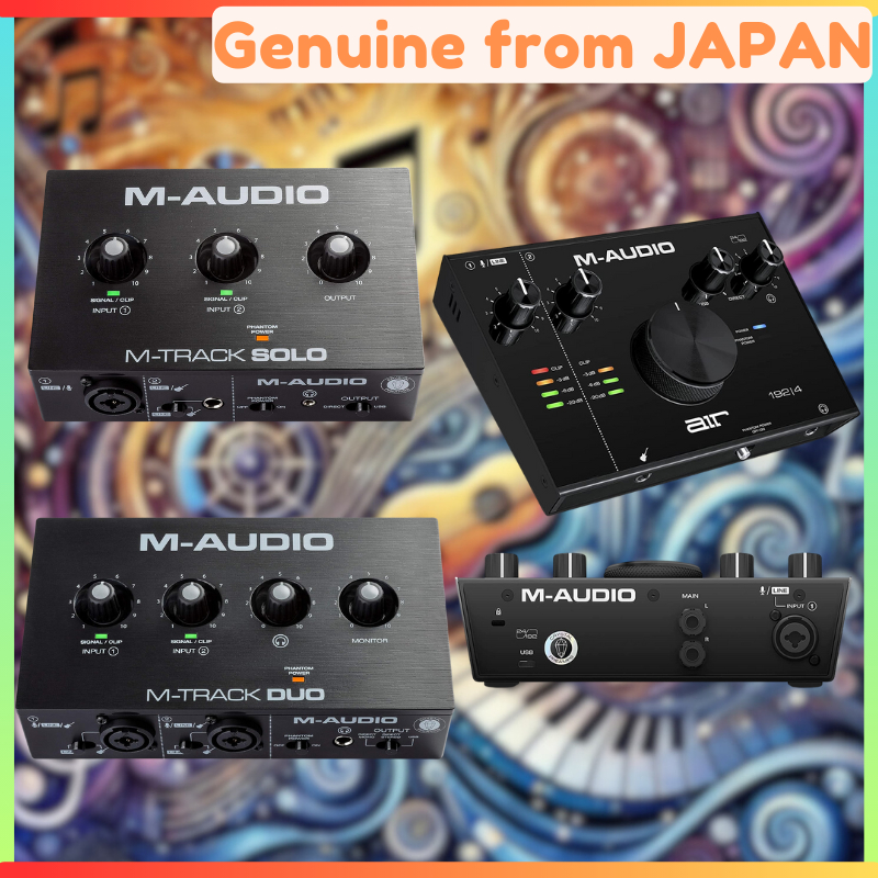 M-Audio M-Track Duo / M-Track Solo USB Audio Interface for Recording ...