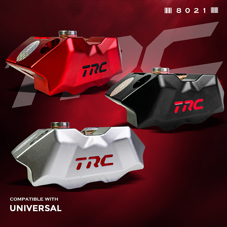 TRC Racing PH 4 pot CNC Universal Batman CERAMIC Brake Caliper Radial ...
