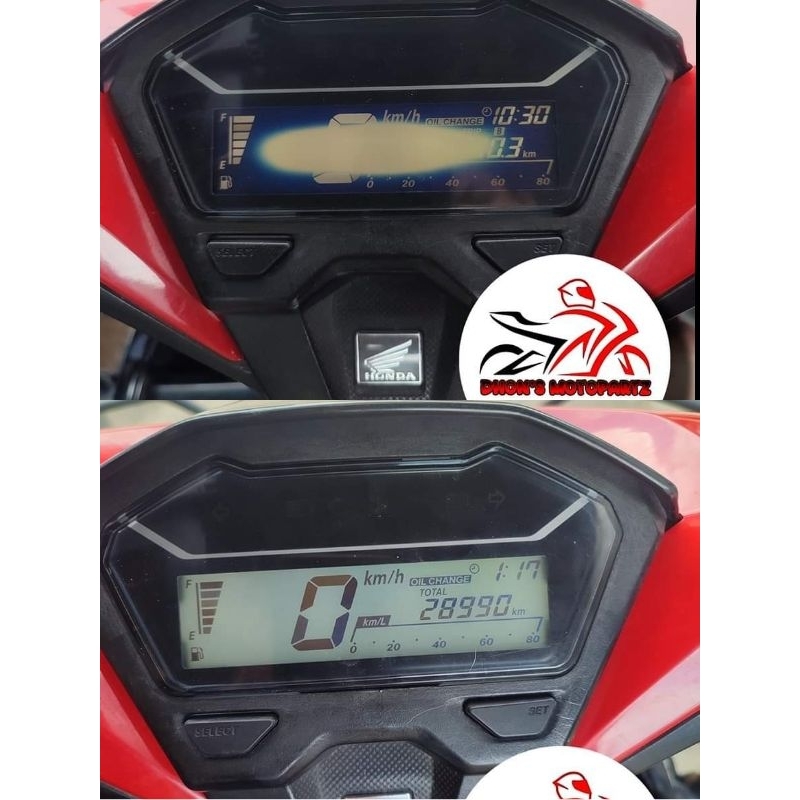 POLARIZER FILM 2PCS SUNBURN PANEL GAUGE HONDA CLICK 125, 150i ...