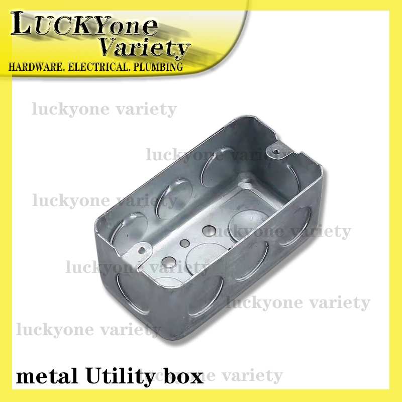 METAL UTILITY BOX FOR ELECTRICAL | Shopee Philippines