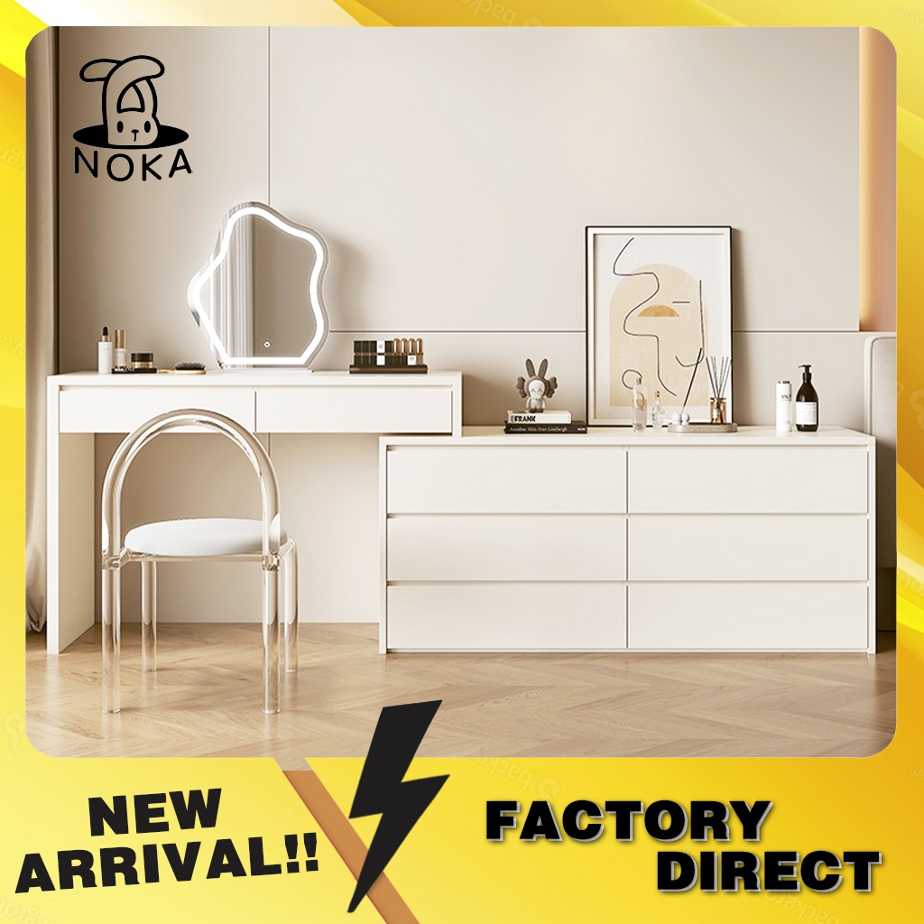 【COD】120cm Dressing Table Modern Minimalist Cosmetic Table Dressing ...