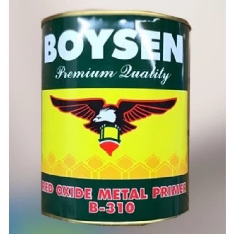 BOYSEN BS 310 RED OXIDE METAL PRIMER 1LITER | Shopee Philippines