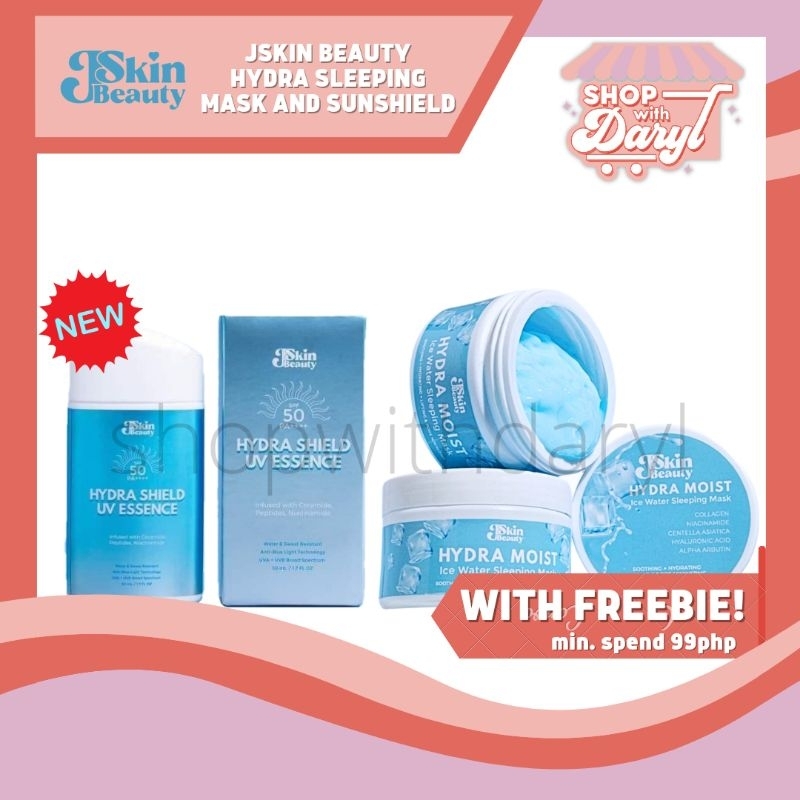 [ON HAND] JSKIN BEAUTY Hydra Moist Ice Water Sleeping Mask and Hydra ...