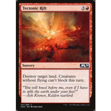 MTG Singles M20 [C] Tectonic Rift | Shopee Philippines