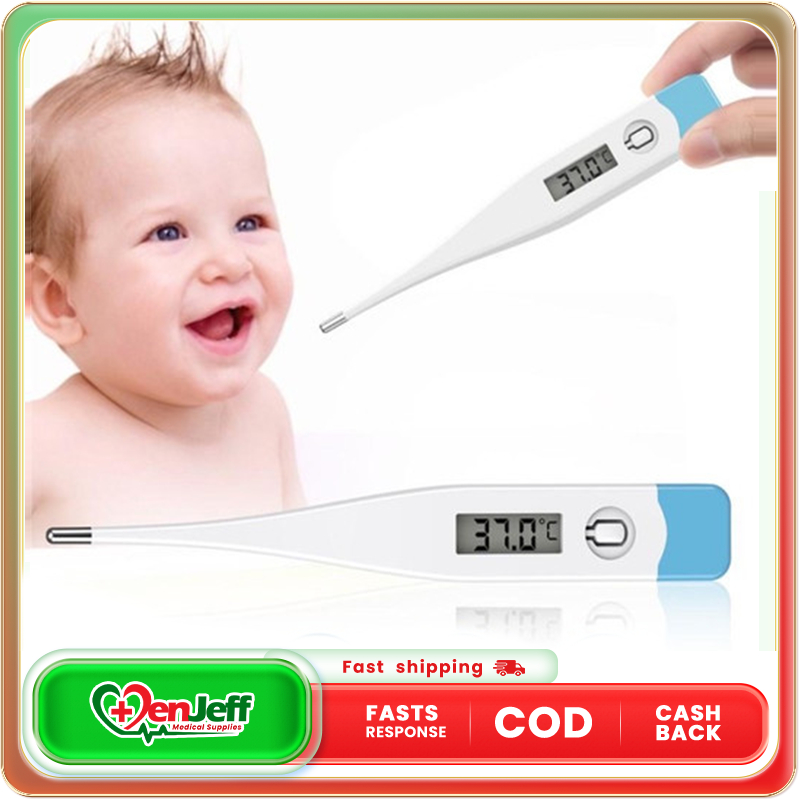 Digital Thermometer with Automatic Alarm for Adult and Pedia | Shopee ...