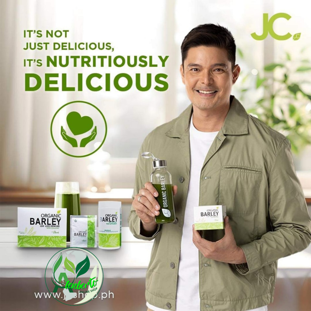 JC ORGANIC BARLEY JUICE - 10 sachets/ box | Shopee Philippines
