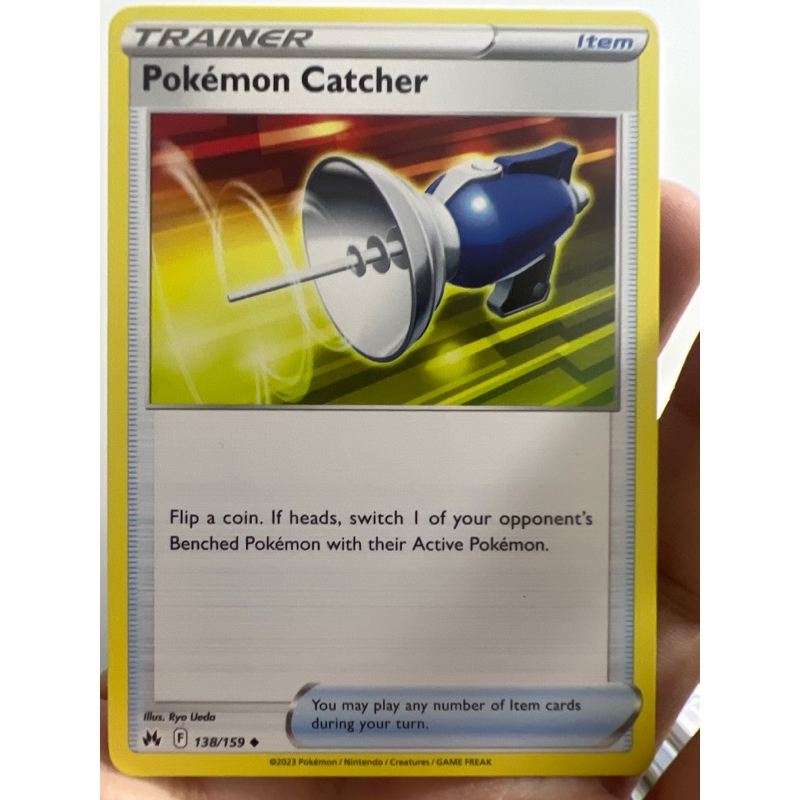 Pokemon Catcher - 138/159 - Uncommon Crown Zenith - Pokemon TCG ...