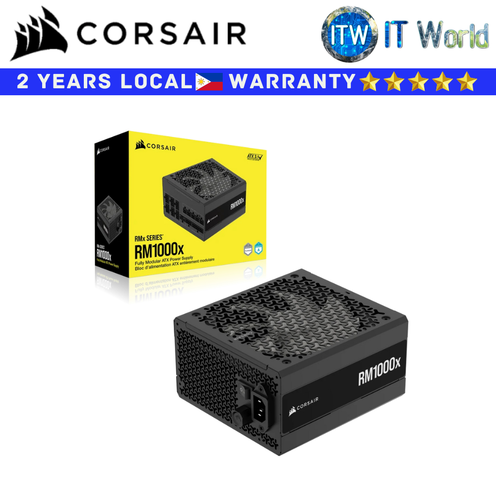 Itw | Corsair PSU 1000 Watts Power Supply Unit RMxSeries RM1000x Gold ...