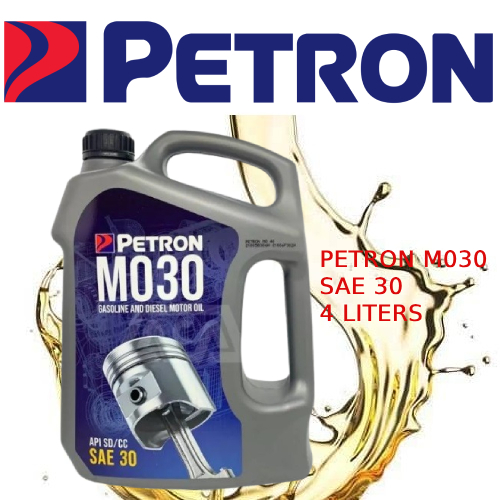 PETRON M030 SAE 30 4 LITERS | Shopee Philippines