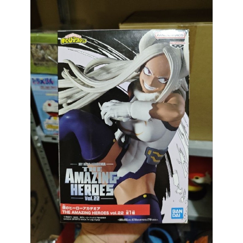 Mirko Rumi Usagiyama The Amazing Heroes Vol 22 My Hero Academia Banpresto Figure | Shopee ...