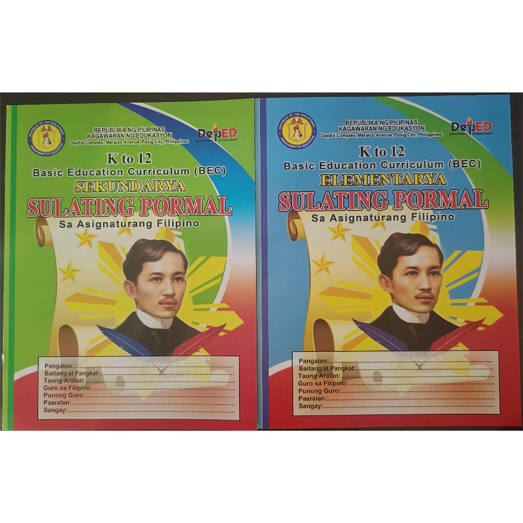 K to 12 SULATING PORMAL ELEMENTRYA AT SEKONDARYA | Shopee Philippines