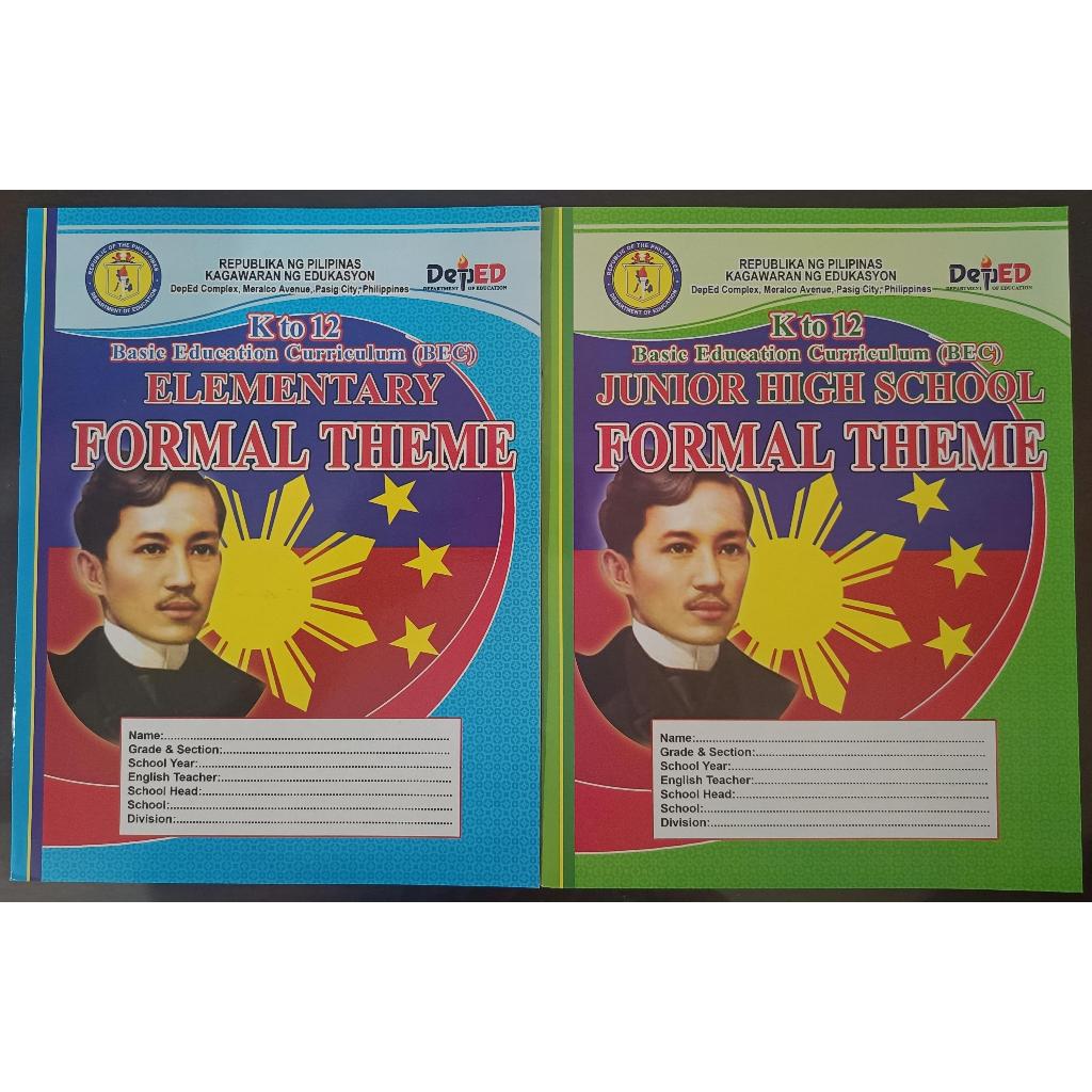K to 12 FORMAL THEME Basic Education Curriculum (BEC) | Shopee Philippines