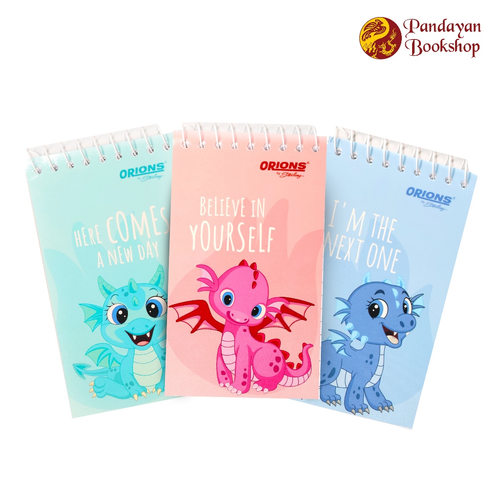 Orions I Am A Dragon Top Wire Spiral Memo Notebook F080305140 80 leaves ...