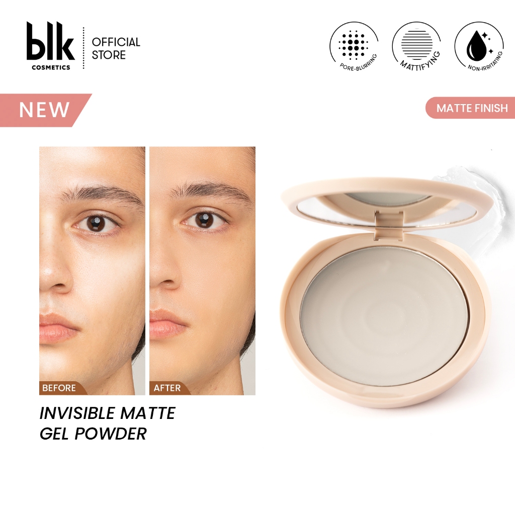 blk cosmetics universal invisible matte gel powder | Shopee Philippines