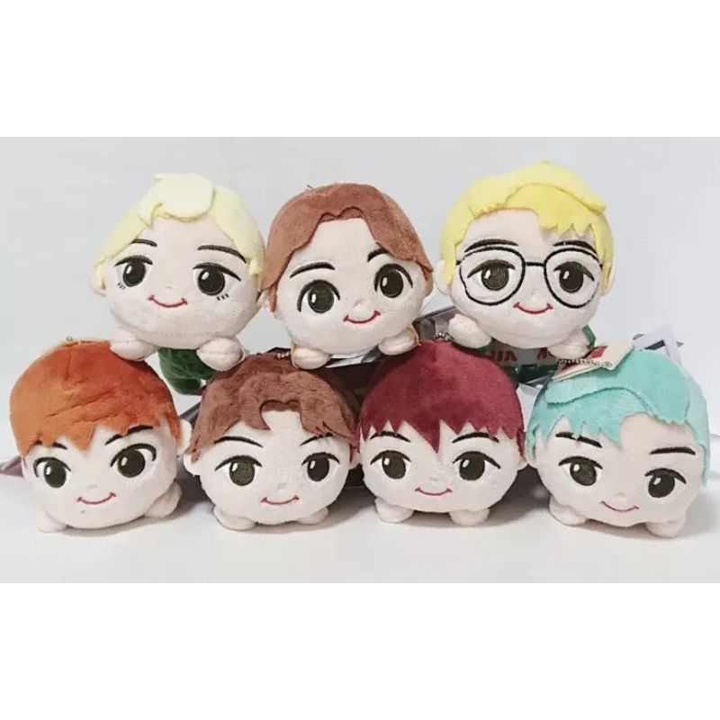 BTS TinyTAN Tinymart V Jin Jimin Jungkook J-hope SUGA RM Plush Nesoberi 13cm New | Shopee ...
