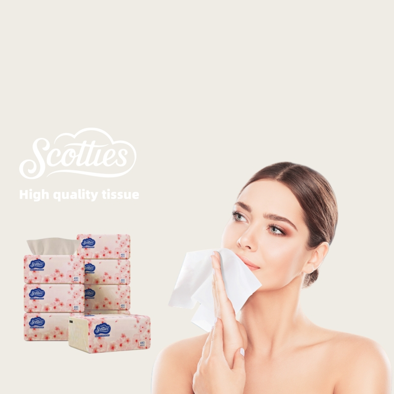 8pack Scotties Facial Tissue paper towel tissue paper 8Packs 420Sheets ...