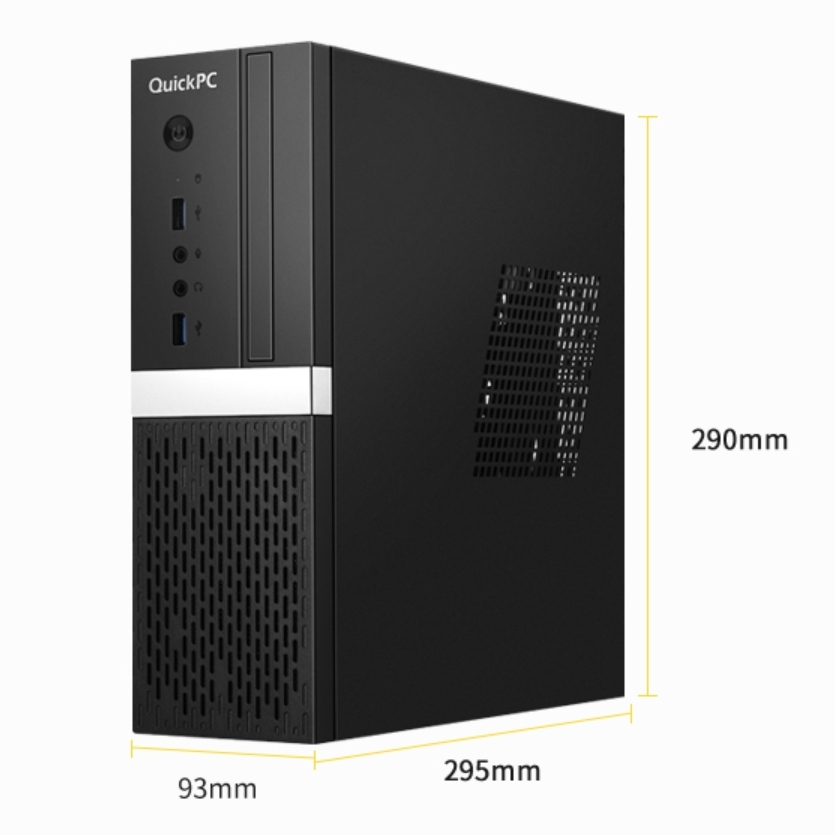 MiniPc Case + 200W PSU TFX QuickPC For ITX Motherboard For NAS Can Fit ...