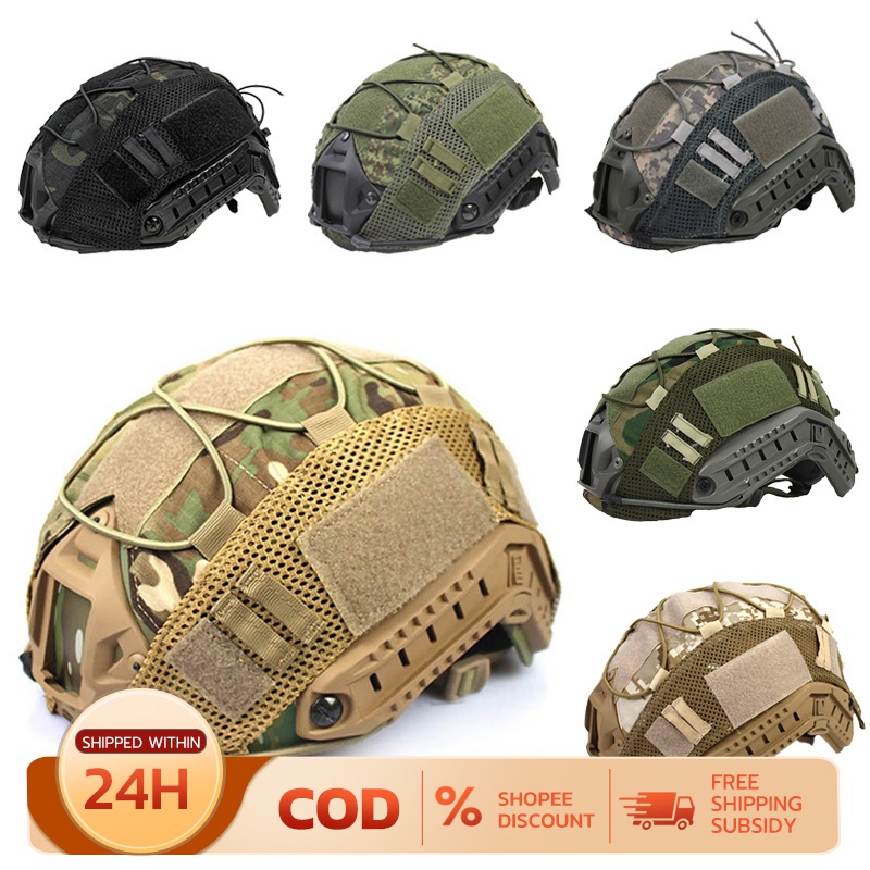1PC Tactical Helmet Cover for Fast MH PJ BJ Helmet Airsoft Paintball ...