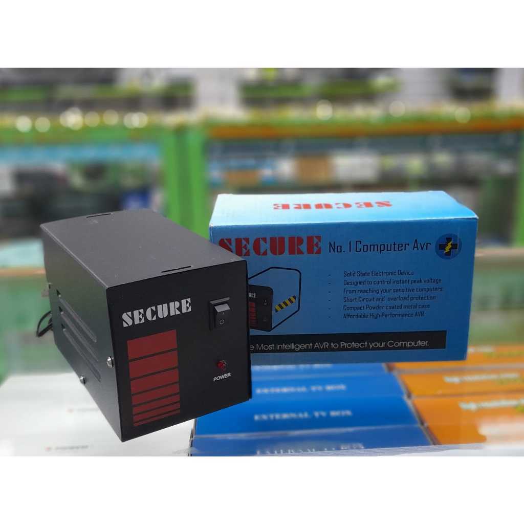 SECURE AVR 220V (3GANG) | Shopee Philippines