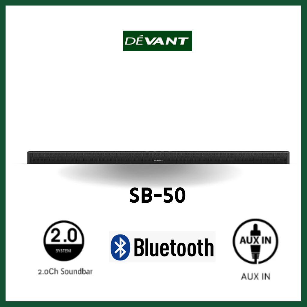 Devant Soundbar - SB-50 2.0CH | Shopee Philippines