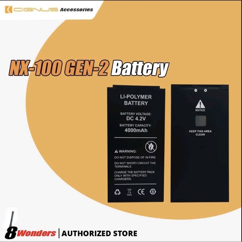 Cignus NX100 Gen2 Battery | Shopee Philippines