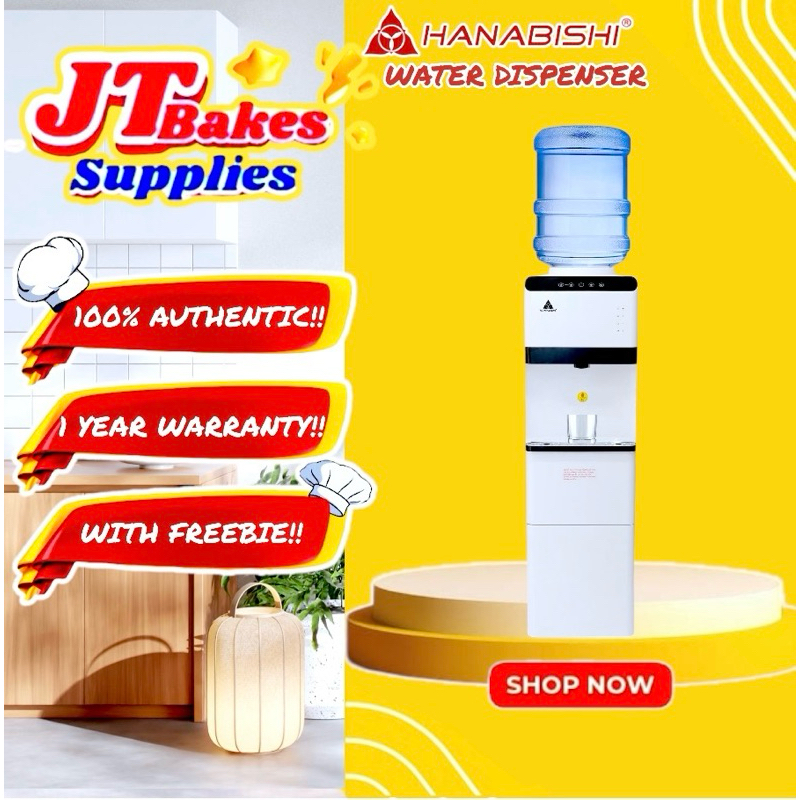 Hanabishi Water Dispenser Hot, Normal, Cold with Ice Maker HFSWD ...
