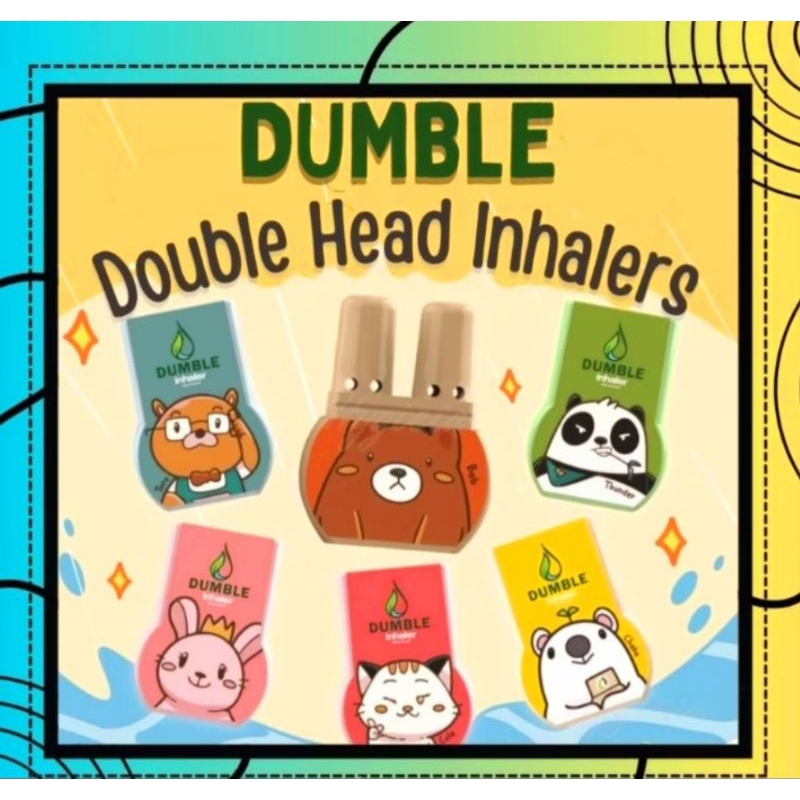 dumble inhaler. dumble double head inhalers made in thailand | Shopee ...