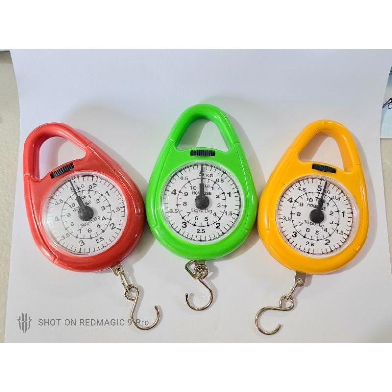 Portable Scale Or Pocket Scale for OB bag Set Colored | Shopee Philippines