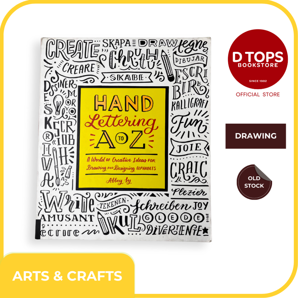 HAND LETTERING A to Z Handbook by A. Sy | Shopee Philippines