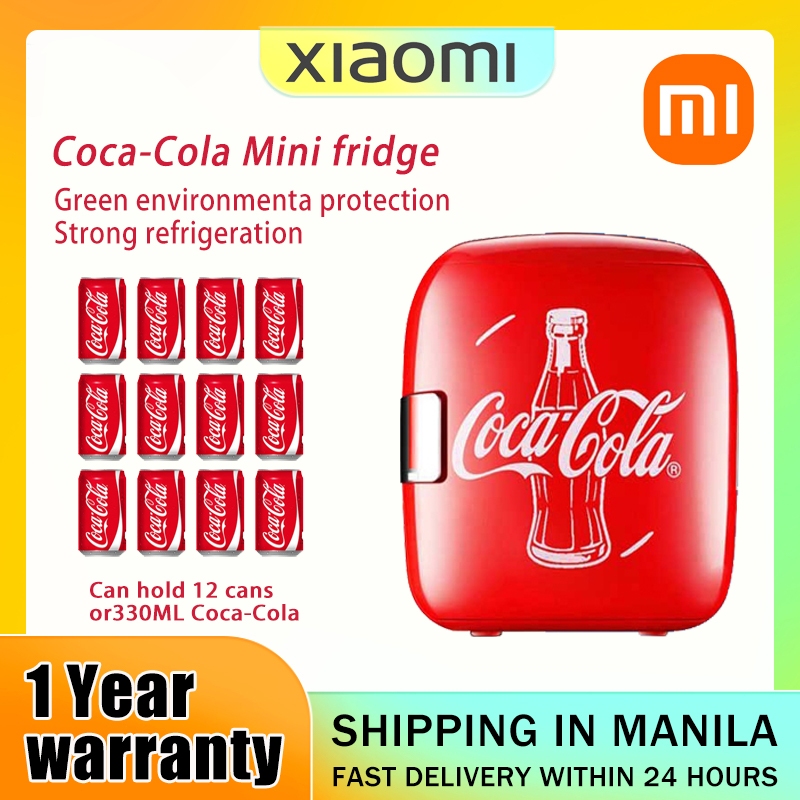 Xiaomi Coca-Cola 8L Refrigerator Suitable for home and car dual-use ...
