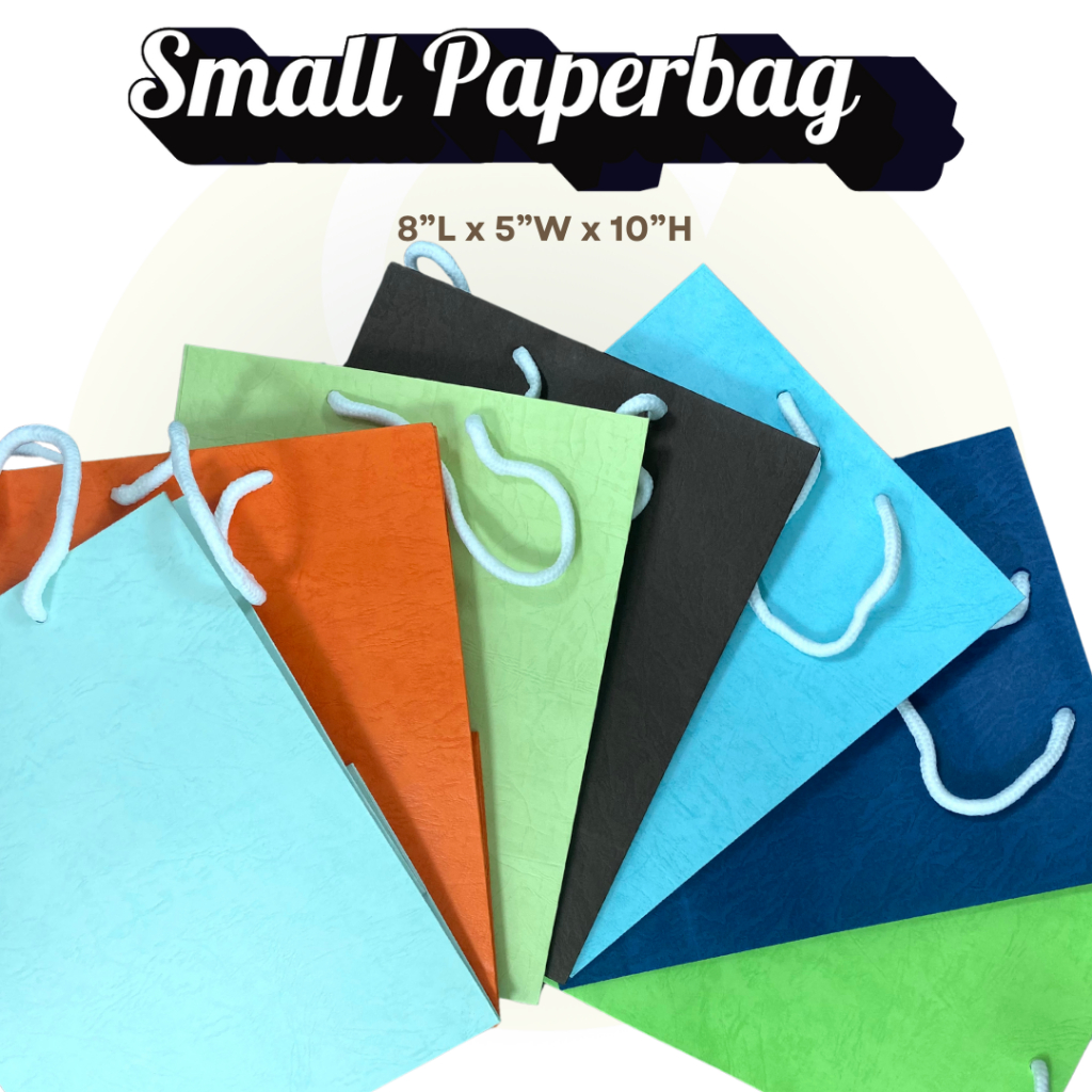 Small Premium Quality Paperbag I Storage Bag I Gift Paper Bag I 8"x5 ...