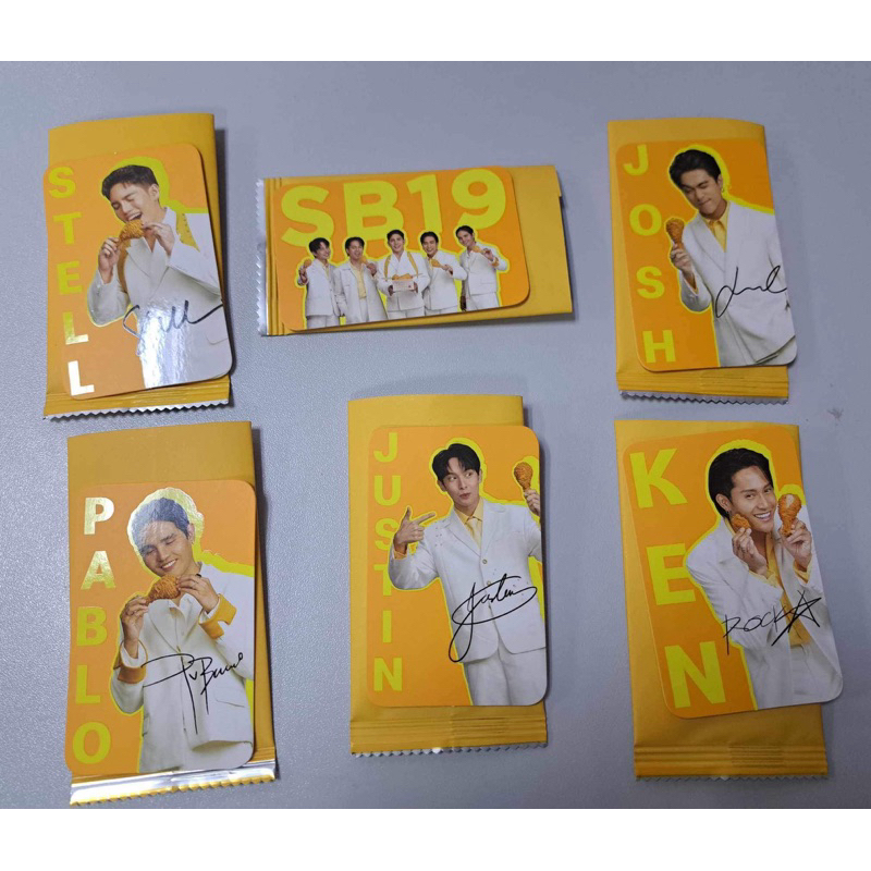 SB19 x McDonalds Official Photocards | Shopee Philippines