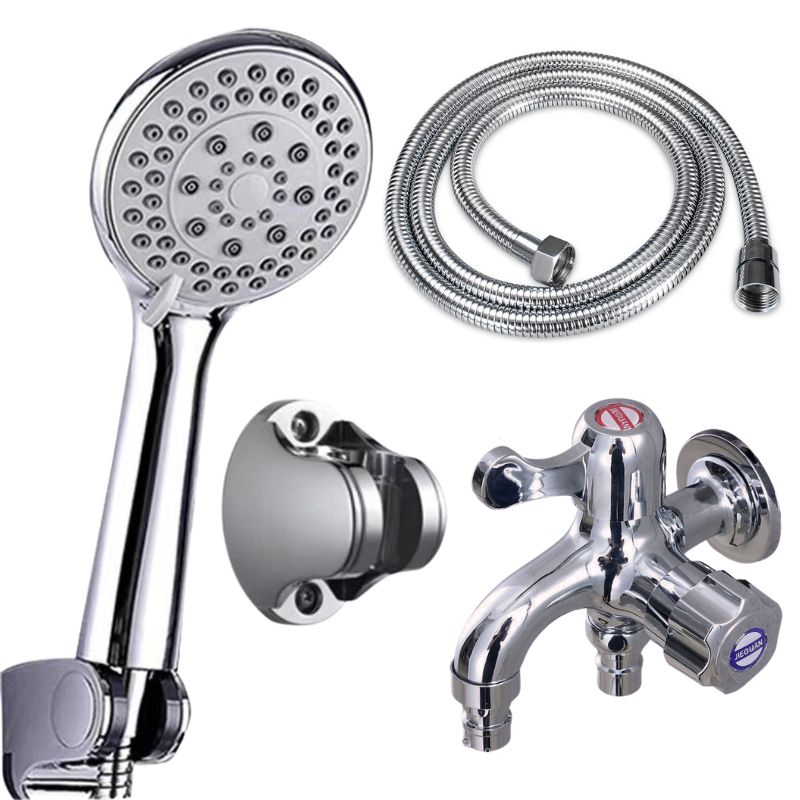 Shower set with Faucet Stainless 4in1 adjustable Shower Set with Hose ...