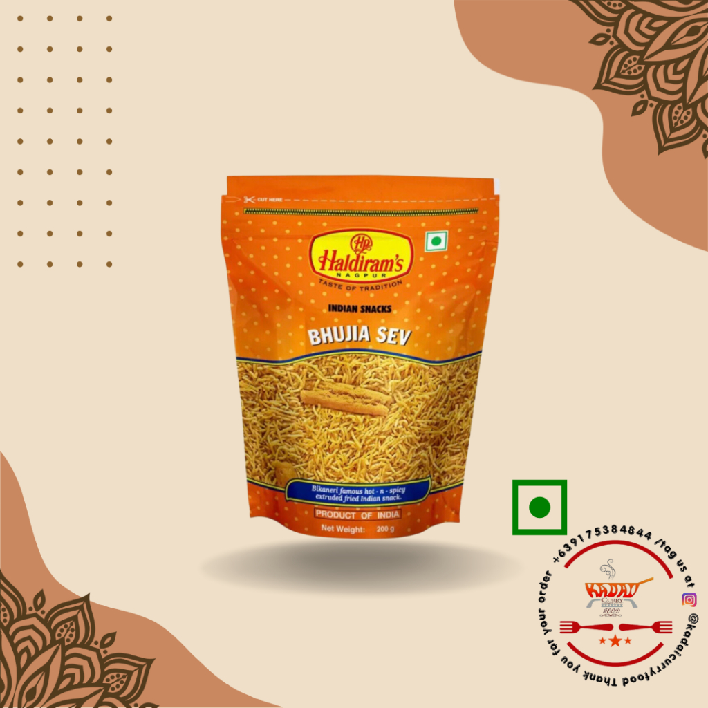 Haldiram Bhujia Sev (200gms) | Shopee Philippines