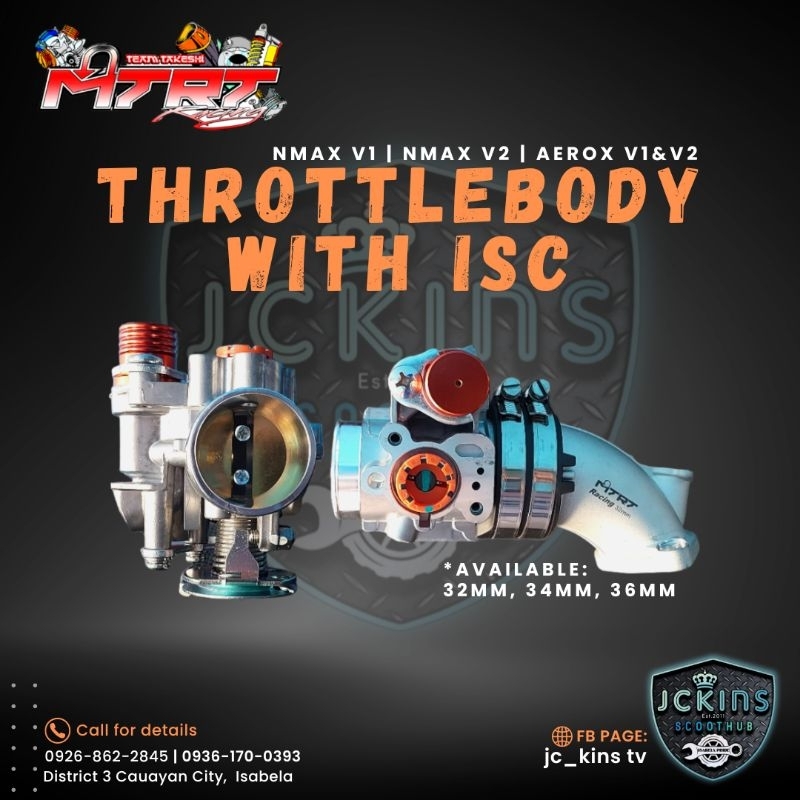 MTRT THROTTLEBODY WITH ISC NMAXV1/NMAX V2/AEROX V1&V2 | Shopee Philippines