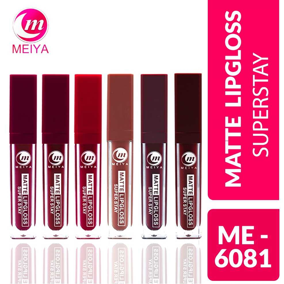 Meiya Superstay Matte Lipgloss Lipstick Waterproof | Shopee Philippines