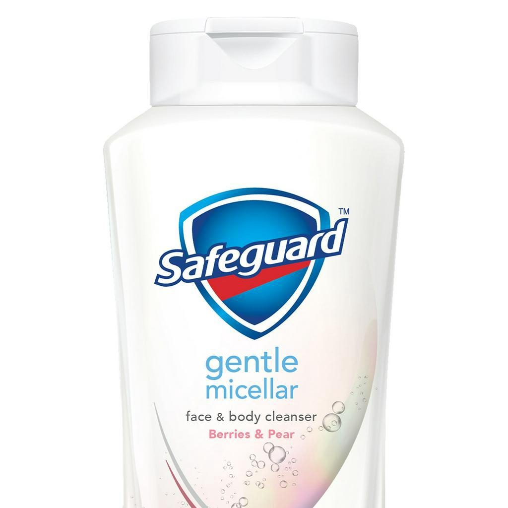 Safeguard Gentle Micellar Face Body Cleanser Berries and Pear 400ML ...