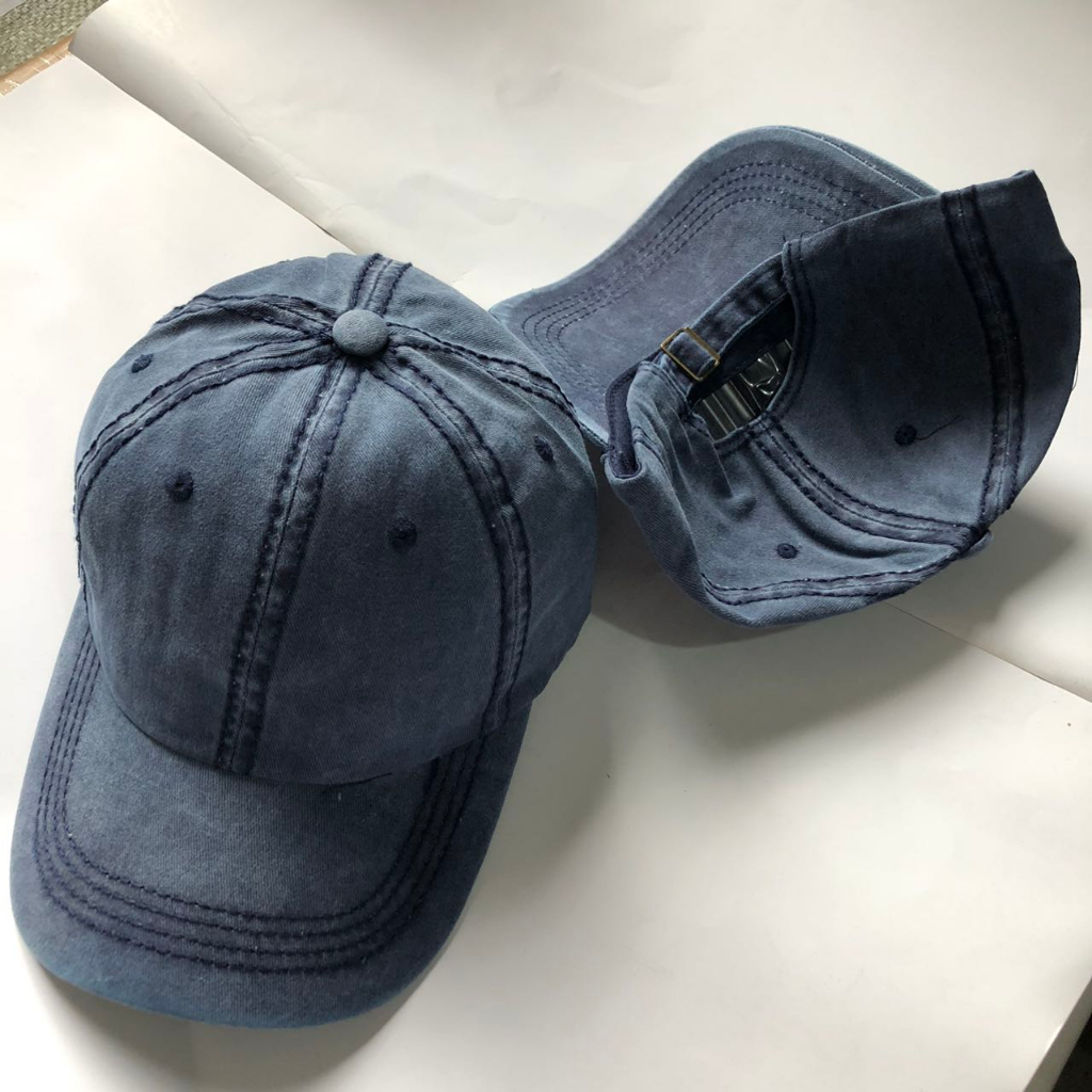 plain baseball cap cute fashion denim | Shopee Philippines