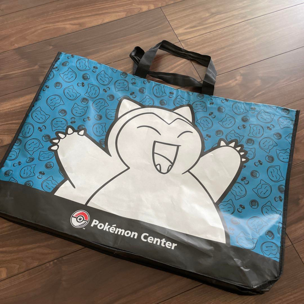 WCS 2023 Pokemon Center Yokohama Limited shopper Snorlax | Shopee ...