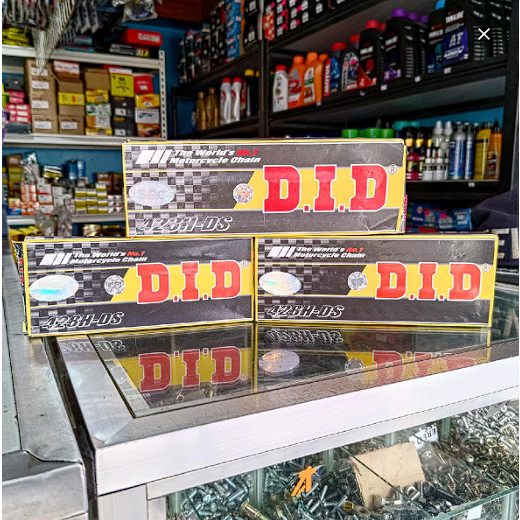 DID CHAIN HEAVY DUTY ORIGINAL 428H 110L,428H 120L,428H 130L | Shopee ...