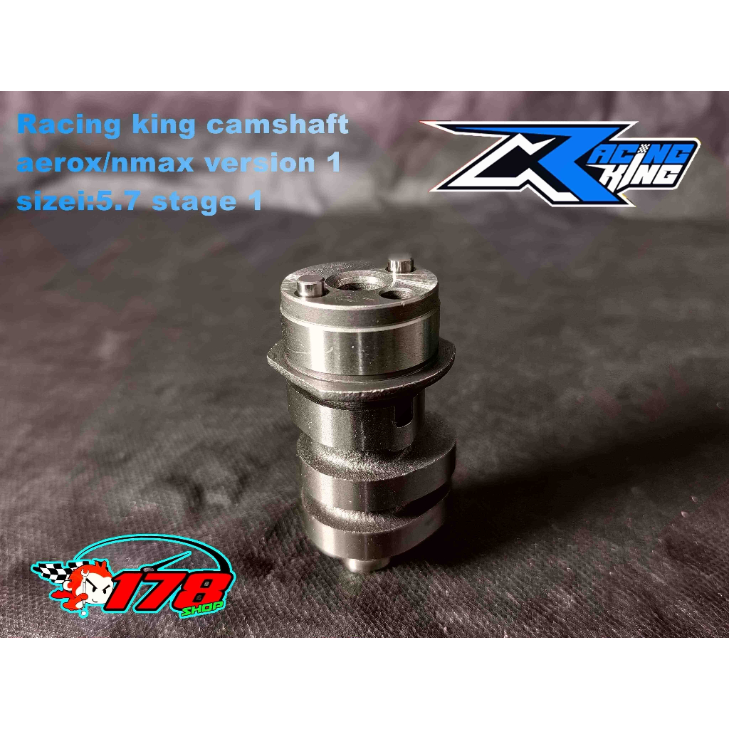 Racing king camshaft aerox/nmax version 1 5.7lift stage 1 | Shopee ...