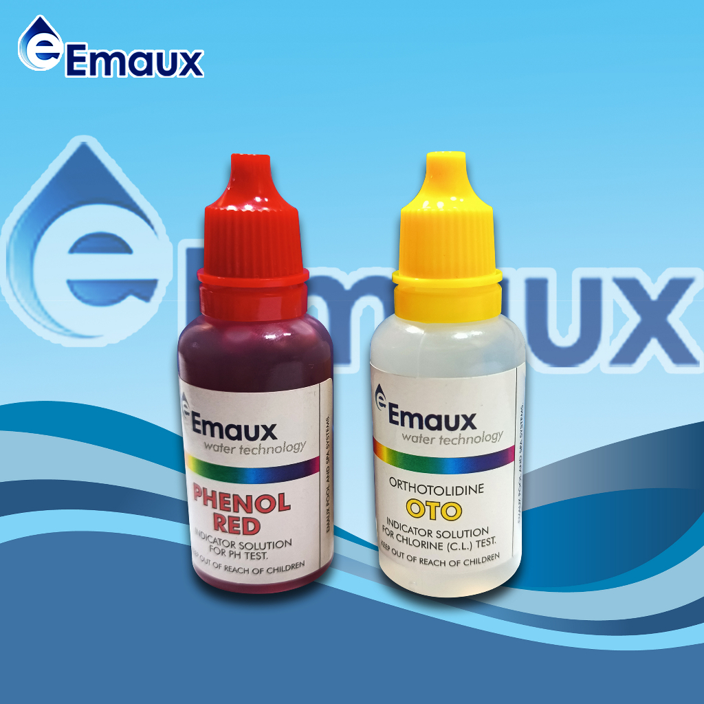 EMAUX 2 In 1 Swimming Pool Test Kit for Ph and Chlorine - CE029 ...