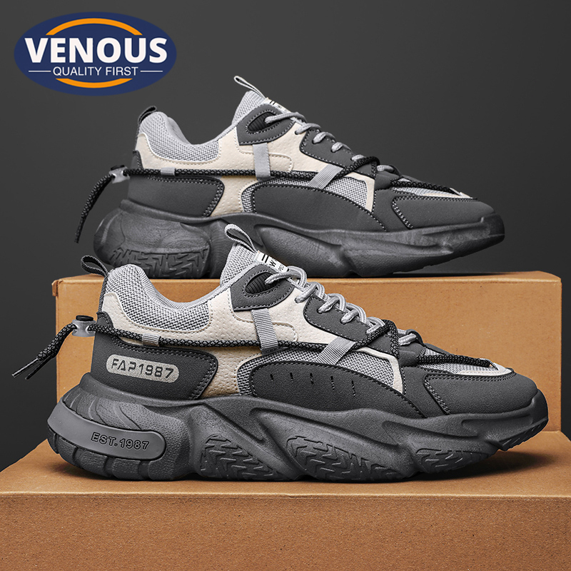 【Venous】2024 Chunky Sports Shoes for Men on Sale Original Rubber ...