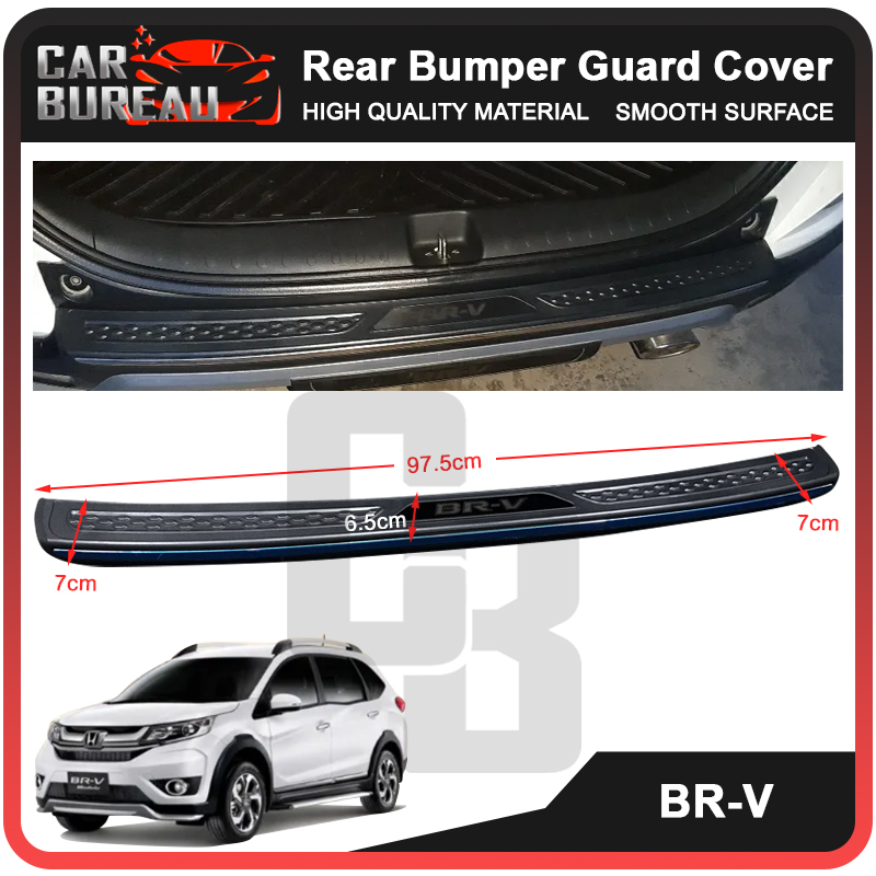 Honda BRV BR-V 2017 - 2019 Rear Bumper Guard Cover / Rear Step Sill ...