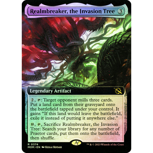 Realmbreaker, the Invasion Tree - March of the Machine (MOM) (Variants ...