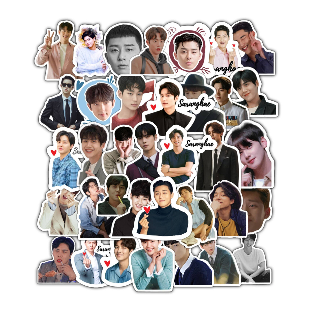HSTKR032 50PCS HIGH QUALITY KDRAMA OPPA STICKER | Shopee Philippines