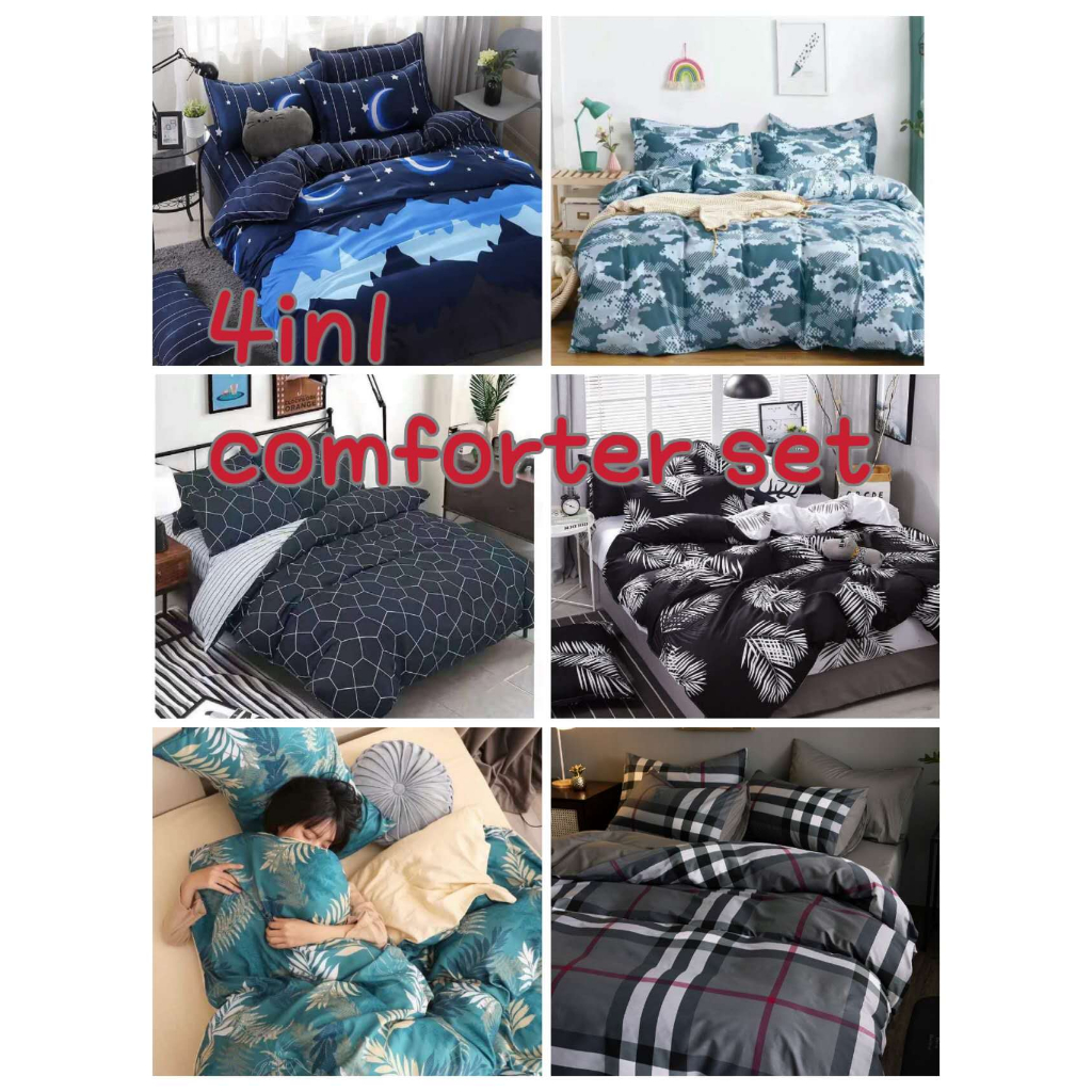 4in1 set comforter, goog quality US cotton ,double,queen king size ...