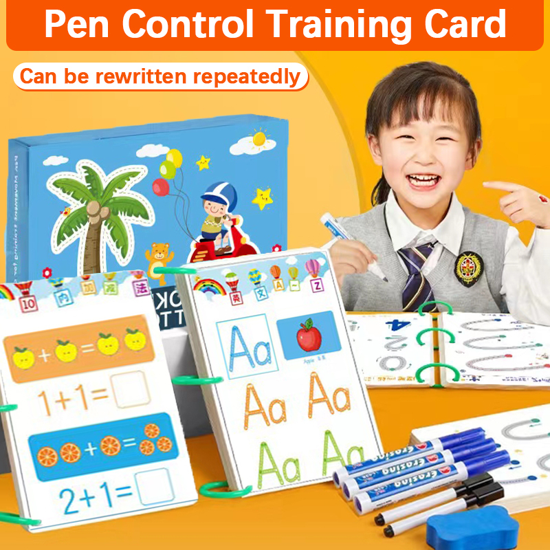 Pencil Control Tracing Workbook, Learn to Write Alphabet ABC Letters ...