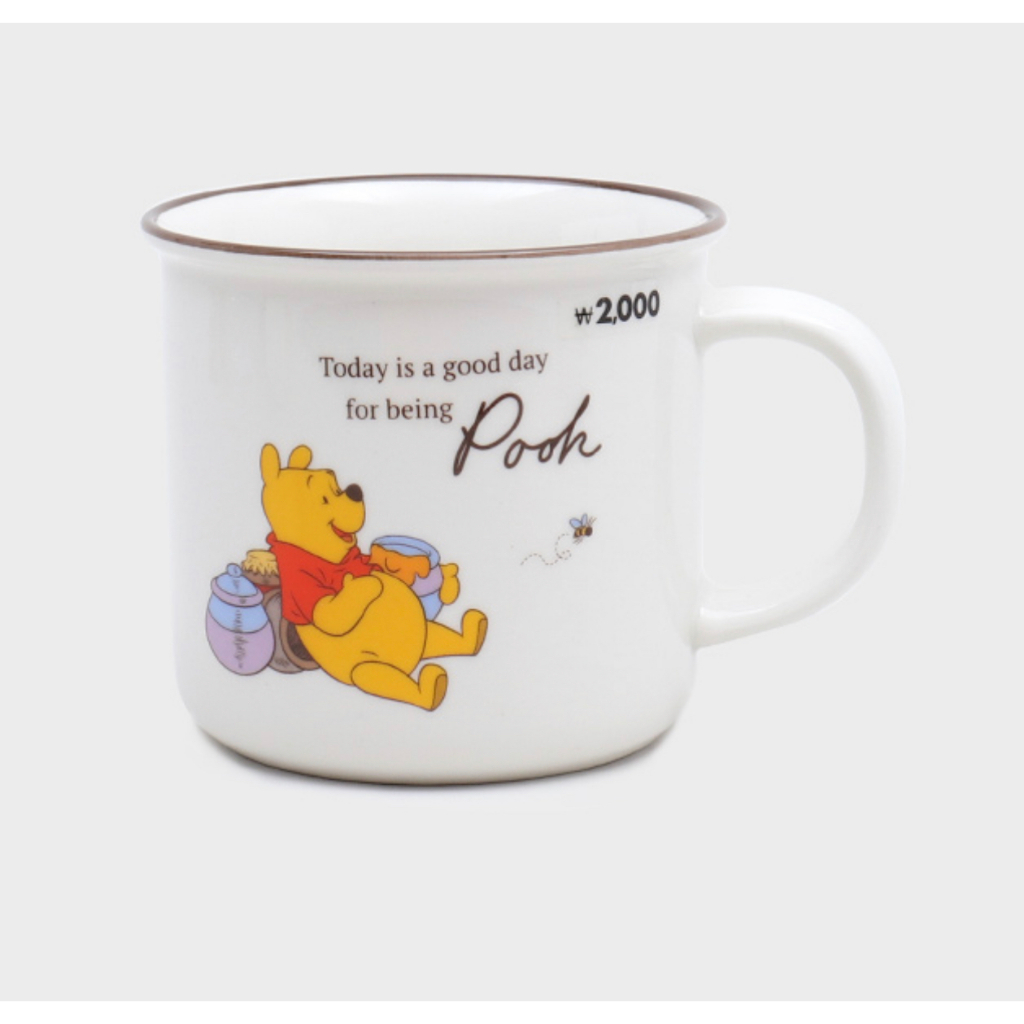 Daiso Korea - Winnie the Pooh Ceramic Mug | Shopee Philippines