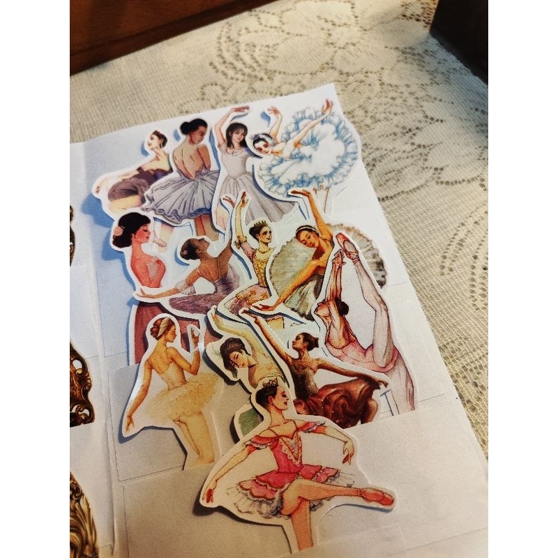 14pcs my ballerina dancing stickers | Shopee Philippines